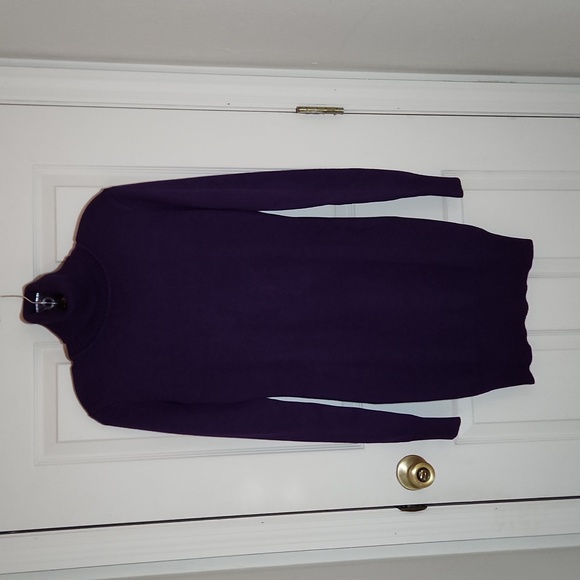 PattyBoutik | Dresses | Patty Boutik Purple Neck Sweater Dress | Poshmark